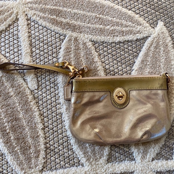 Coach | Bags | Coach Small Shiny Purse | Poshmark